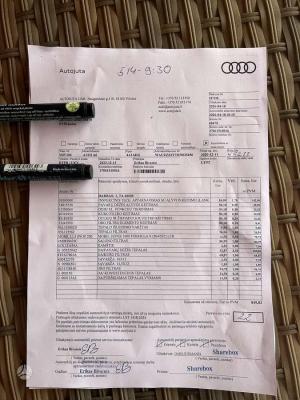 Black Audi A6 2020 in Vilnius, with an engine capacity of 1.97 L and mileage of 58 thousand km for 28 €, photo 19 on AUTOMOTO.COM.LV