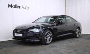 Black Audi A6 2020 in Tallinn, with an engine capacity of 2.00 L and mileage of 121 thousand km for 30900 €, photo  on AUTOMOTO.COM.LV