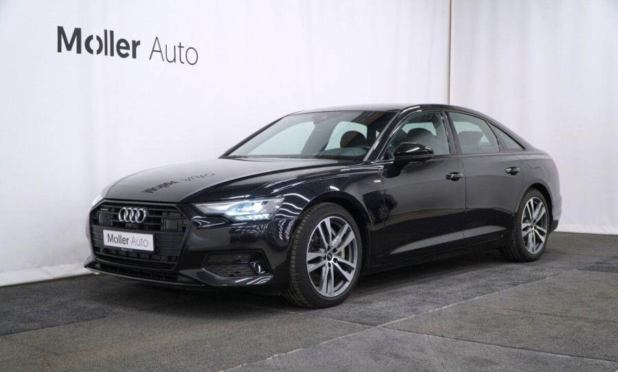 Melns Audi A6 2020 Tallina, ar dzinēja tilpumu 2.00 L un nobraukumu 121 tūkst. km par 30900 €, foto 1 vietnē AUTOMOTO.COM.LV