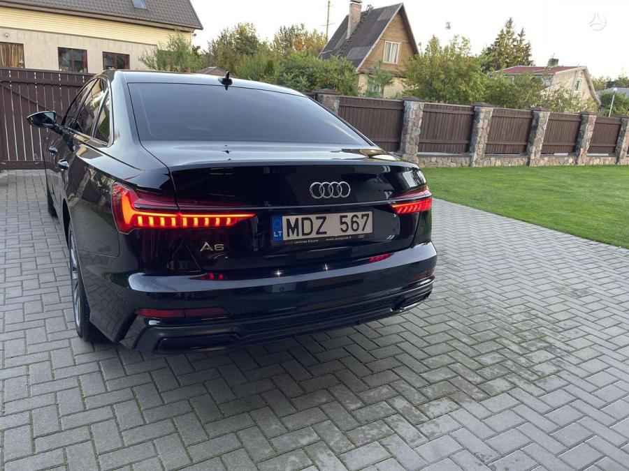 Melns Audi A6 2020 Viļņa, ar dzinēja tilpumu 2.00 L un nobraukumu 145 tūkst. km par 25500 €, foto 4 vietnē AUTOMOTO.COM.LV