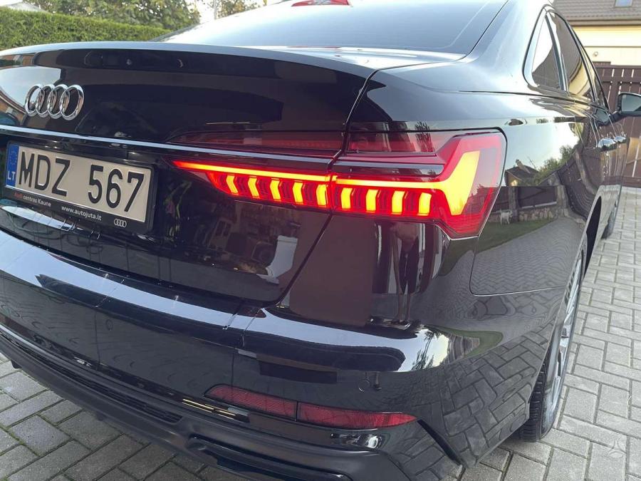 Melns Audi A6 2020 Viļņa, ar dzinēja tilpumu 2.00 L un nobraukumu 145 tūkst. km par 25500 €, foto 6 vietnē AUTOMOTO.COM.LV