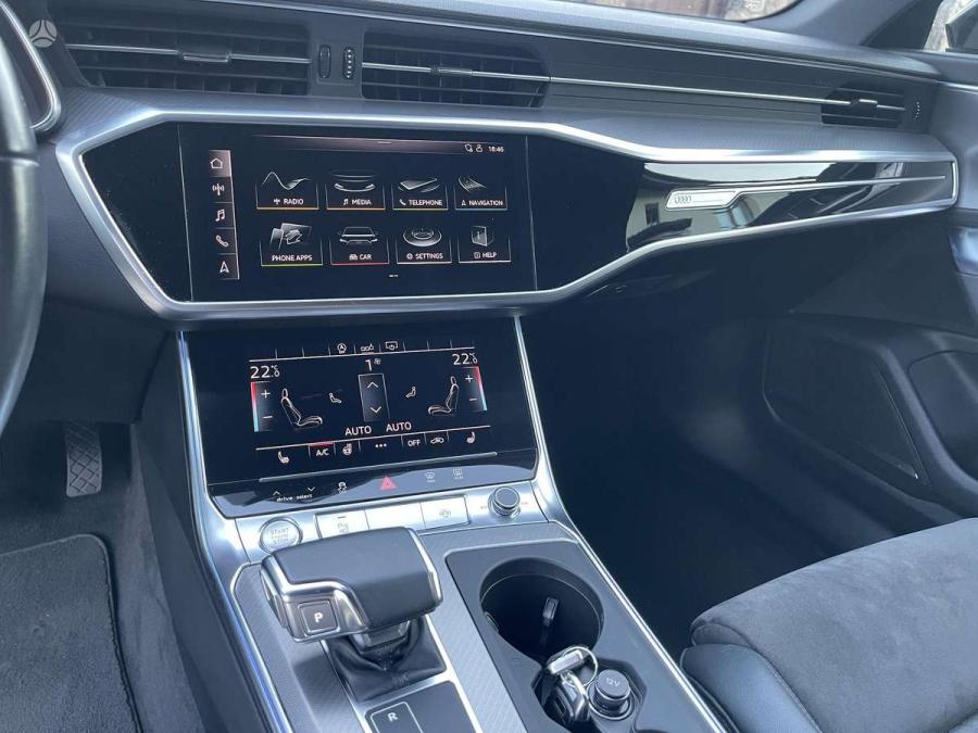 Melns Audi A6 2020 Viļņa, ar dzinēja tilpumu 2.00 L un nobraukumu 145 tūkst. km par 25500 €, foto 11 vietnē AUTOMOTO.COM.LV