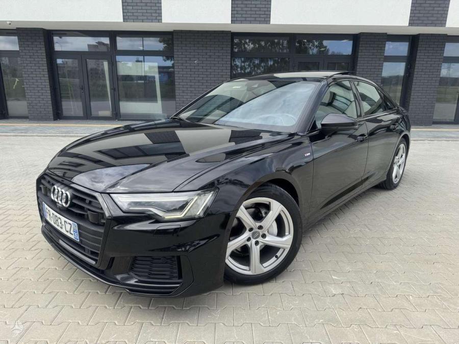 Melns Audi A6 2020 Kauņa, ar dzinēja tilpumu 2.00 L un nobraukumu 253 tūkst. km par 23300 €, foto 1 vietnē AUTOMOTO.COM.LV