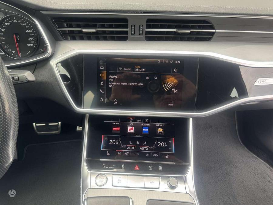 Melns Audi A6 2020 Kauņa, ar dzinēja tilpumu 2.00 L un nobraukumu 253 tūkst. km par 23300 €, foto 19 vietnē AUTOMOTO.COM.LV
