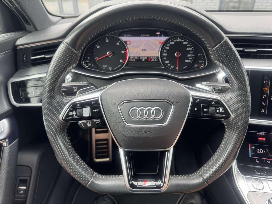 Melns Audi A6 2020 Kauņa, ar dzinēja tilpumu 2.00 L un nobraukumu 253 tūkst. km par 23300 €, foto 25 vietnē AUTOMOTO.COM.LV