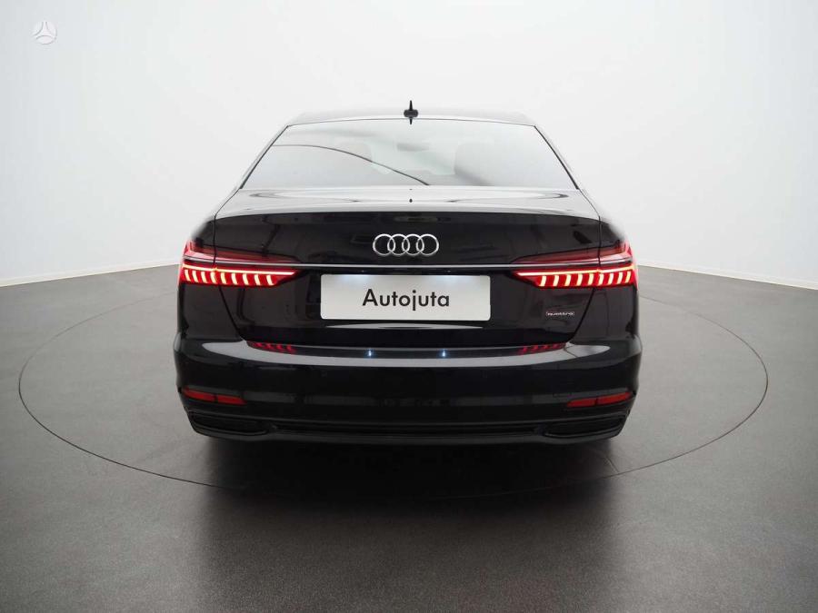 Black Audi A6 2020 in Vilnius, with an engine capacity of 1.98 L and mileage of 163 thousand km for 28850 €, photo 6 on AUTOMOTO.COM.LV