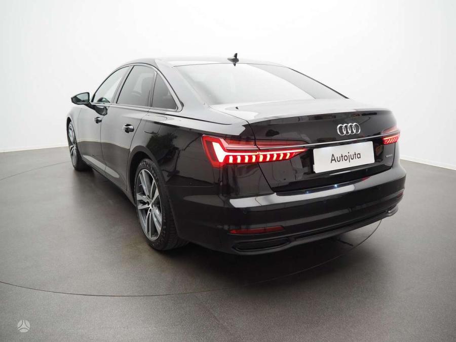 Black Audi A6 2020 in Vilnius, with an engine capacity of 1.98 L and mileage of 163 thousand km for 28850 €, photo 7 on AUTOMOTO.COM.LV