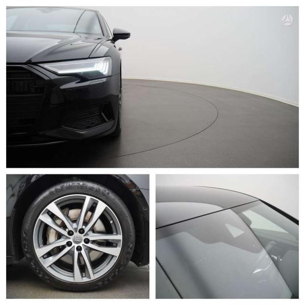 Black Audi A6 2020 in Vilnius, with an engine capacity of 1.98 L and mileage of 163 thousand km for 28850 €, photo 8 on AUTOMOTO.COM.LV