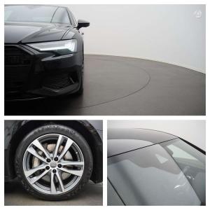 Black Audi A6 2020 in Vilnius, with an engine capacity of 1.98 L and mileage of 163 thousand km for 28850 €, photo 8 on AUTOMOTO.COM.LV