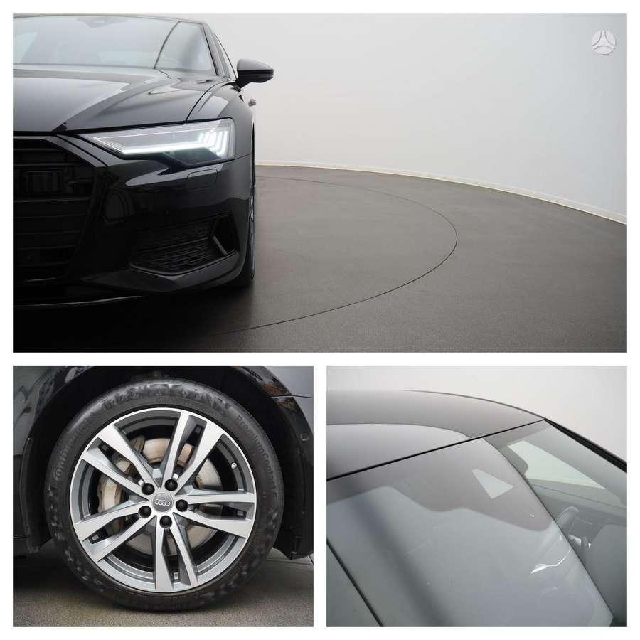 Black Audi A6 2020 in Vilnius, with an engine capacity of 1.98 L and mileage of 163 thousand km for 28850 €, photo 8 on AUTOMOTO.COM.LV