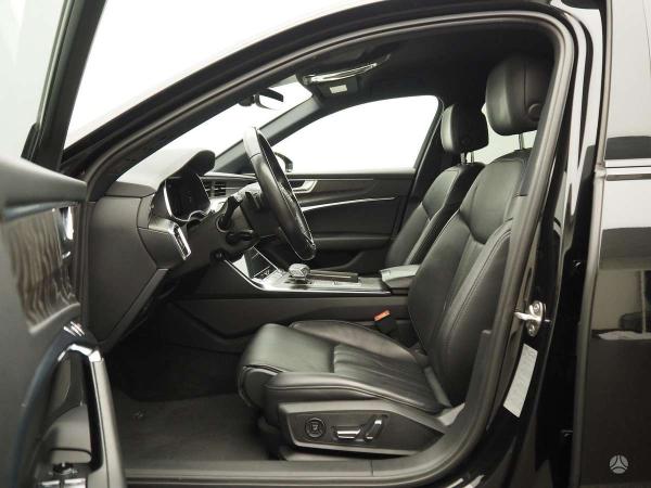 Black Audi A6 2020 in Vilnius, with an engine capacity of 1.98 L and mileage of 163 thousand km for 28850 €, photo 9 on AUTOMOTO.COM.LV