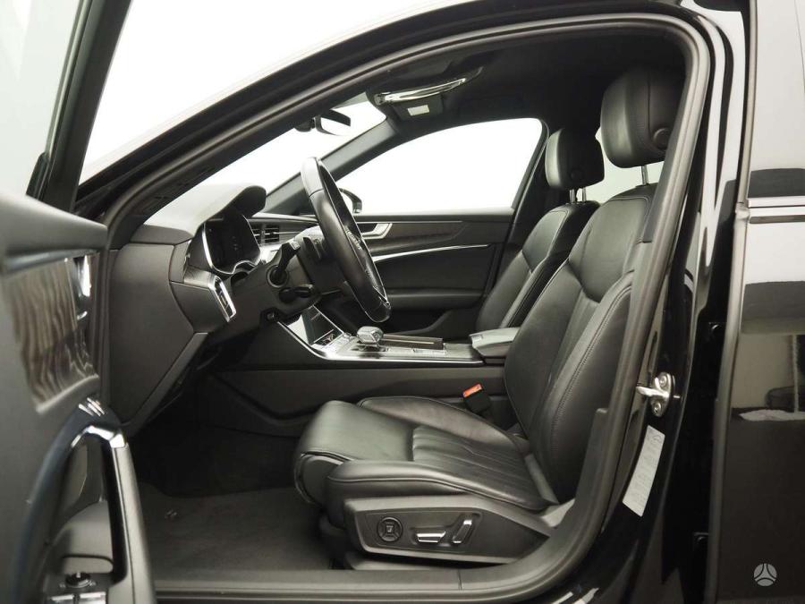 Black Audi A6 2020 in Vilnius, with an engine capacity of 1.98 L and mileage of 163 thousand km for 28850 €, photo 9 on AUTOMOTO.COM.LV