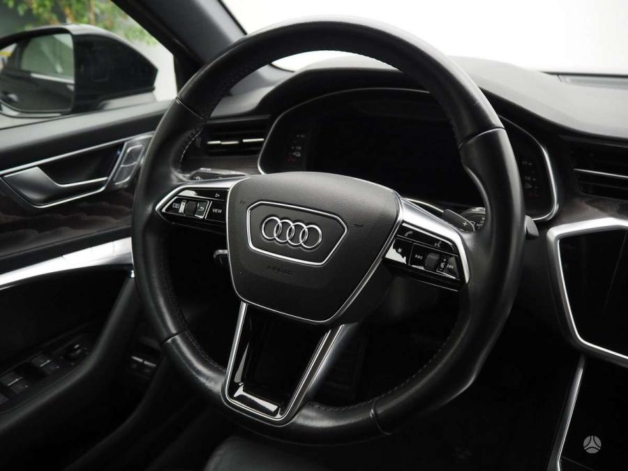 Black Audi A6 2020 in Vilnius, with an engine capacity of 1.98 L and mileage of 163 thousand km for 28850 €, photo 17 on AUTOMOTO.COM.LV