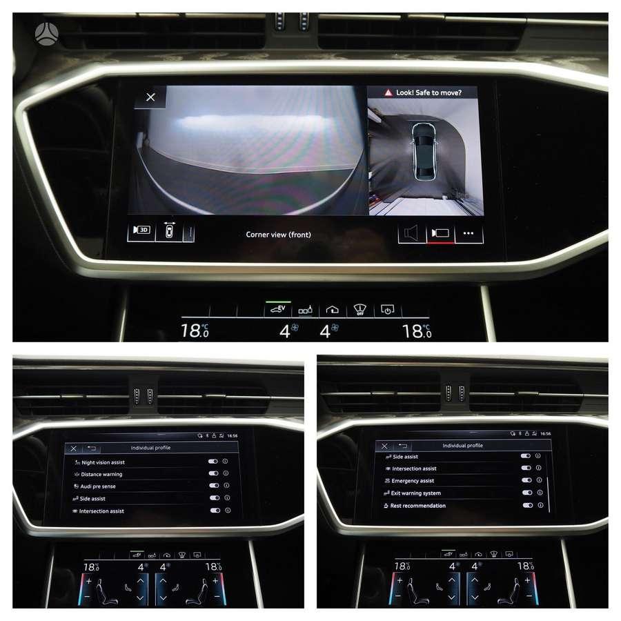 Black Audi A6 2020 in Vilnius, with an engine capacity of 1.98 L and mileage of 163 thousand km for 28850 €, photo 18 on AUTOMOTO.COM.LV