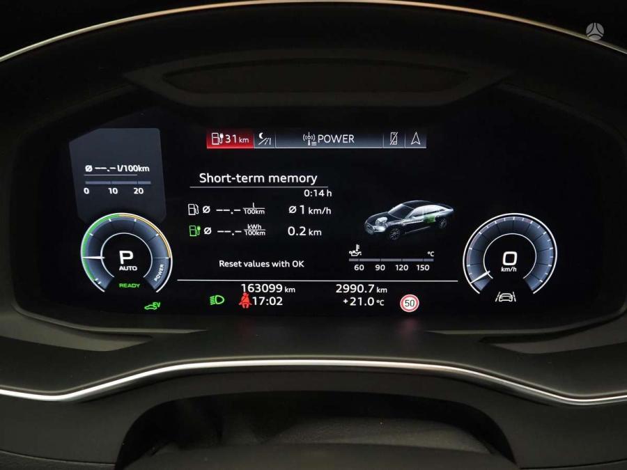 Black Audi A6 2020 in Vilnius, with an engine capacity of 1.98 L and mileage of 163 thousand km for 28850 €, photo 19 on AUTOMOTO.COM.LV