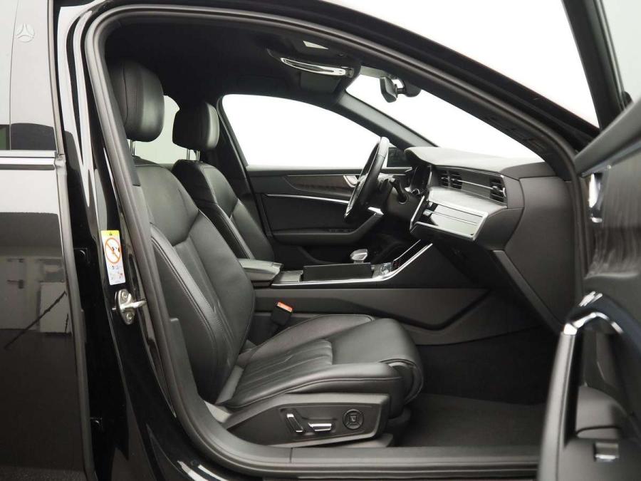 Black Audi A6 2020 in Vilnius, with an engine capacity of 1.98 L and mileage of 163 thousand km for 28850 €, photo 21 on AUTOMOTO.COM.LV