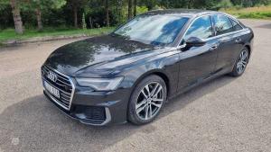 Melns Audi A6 2020 Viļņa, ar dzinēja tilpumu 3.00 L un nobraukumu 128 tūkst. km par 32000 €, foto  vietnē AUTOMOTO.COM.LV