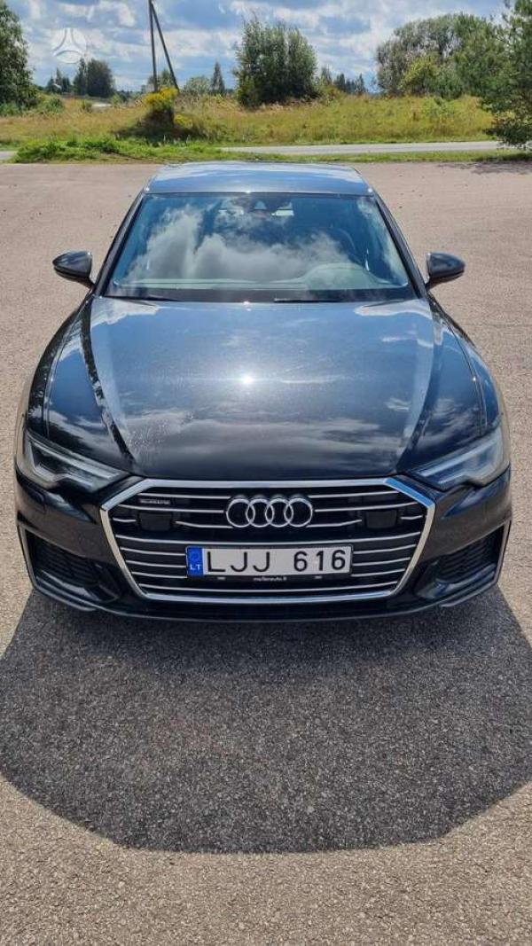 Melns Audi A6 2020 Viļņa, ar dzinēja tilpumu 3.00 L un nobraukumu 128 tūkst. km par 32000 €, foto 3 vietnē AUTOMOTO.COM.LV