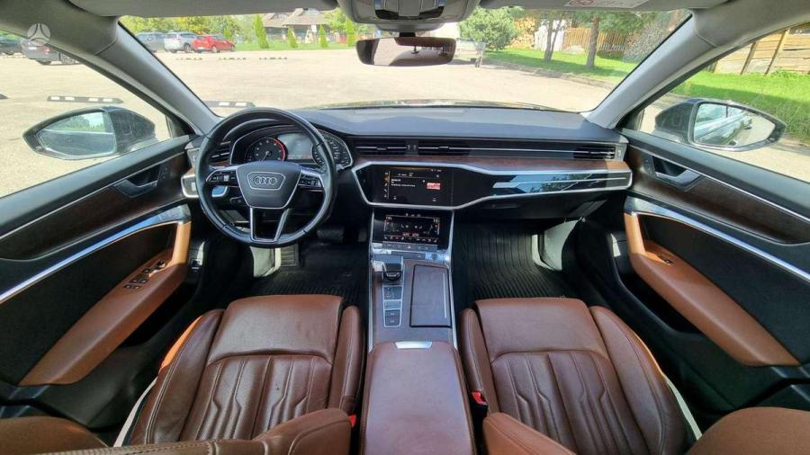 Melns Audi A6 2020 Viļņa, ar dzinēja tilpumu 3.00 L un nobraukumu 128 tūkst. km par 32000 €, foto 12 vietnē AUTOMOTO.COM.LV