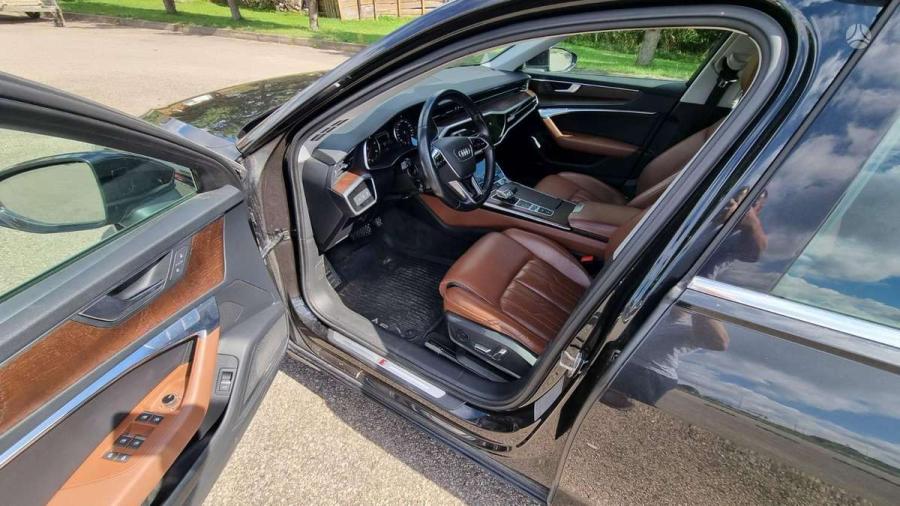 Melns Audi A6 2020 Viļņa, ar dzinēja tilpumu 3.00 L un nobraukumu 128 tūkst. km par 32000 €, foto 15 vietnē AUTOMOTO.COM.LV