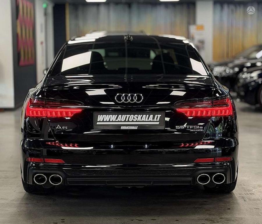 Black Audi A6 2020 in Klaipeda, with an engine capacity of 1.98 L and mileage of 74 thousand km for 36900 €, photo 3 on AUTOMOTO.COM.LV