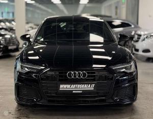 Black Audi A6 2020 in Klaipeda, with an engine capacity of 1.98 L and mileage of 74 thousand km for 36900 €, photo 4 on AUTOMOTO.COM.LV