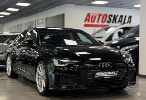 Black Audi A6 2020 in Klaipeda, with an engine capacity of 1.98 L and mileage of 74 thousand km for 36900 €, photo 5 on AUTOMOTO.COM.LV
