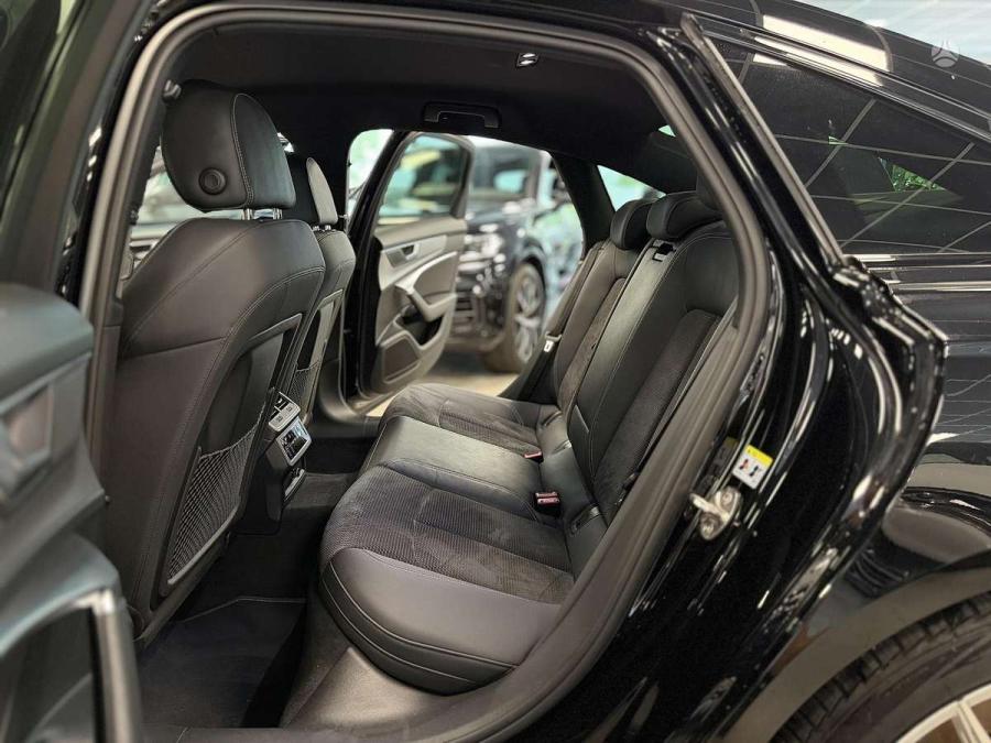 Black Audi A6 2020 in Klaipeda, with an engine capacity of 1.98 L and mileage of 74 thousand km for 36900 €, photo 8 on AUTOMOTO.COM.LV