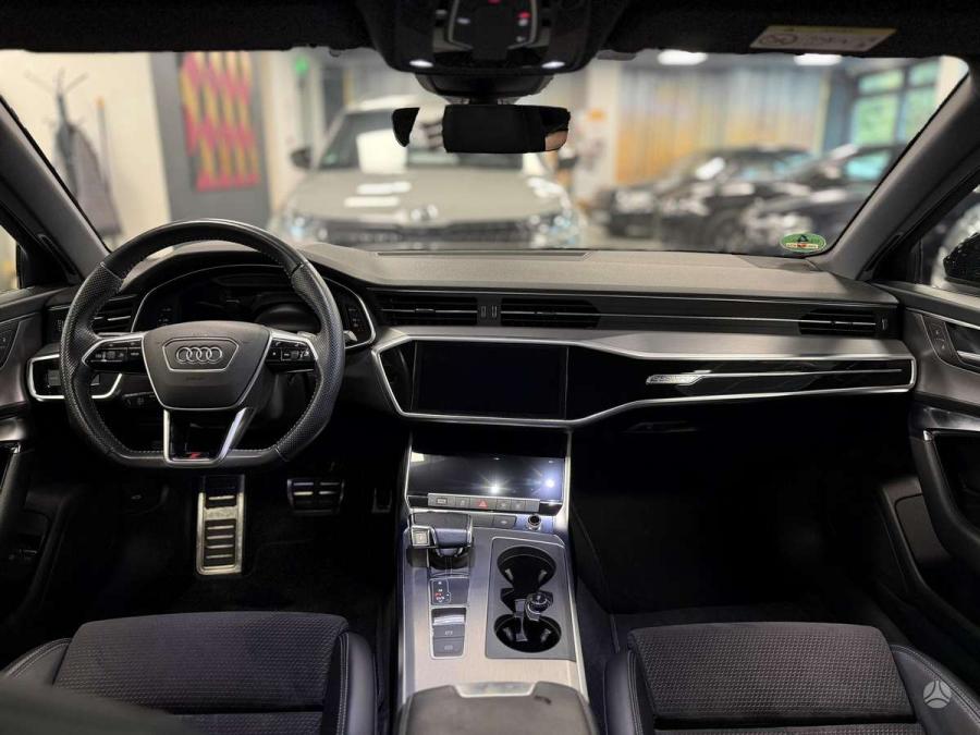 Black Audi A6 2020 in Klaipeda, with an engine capacity of 1.98 L and mileage of 74 thousand km for 36900 €, photo 9 on AUTOMOTO.COM.LV