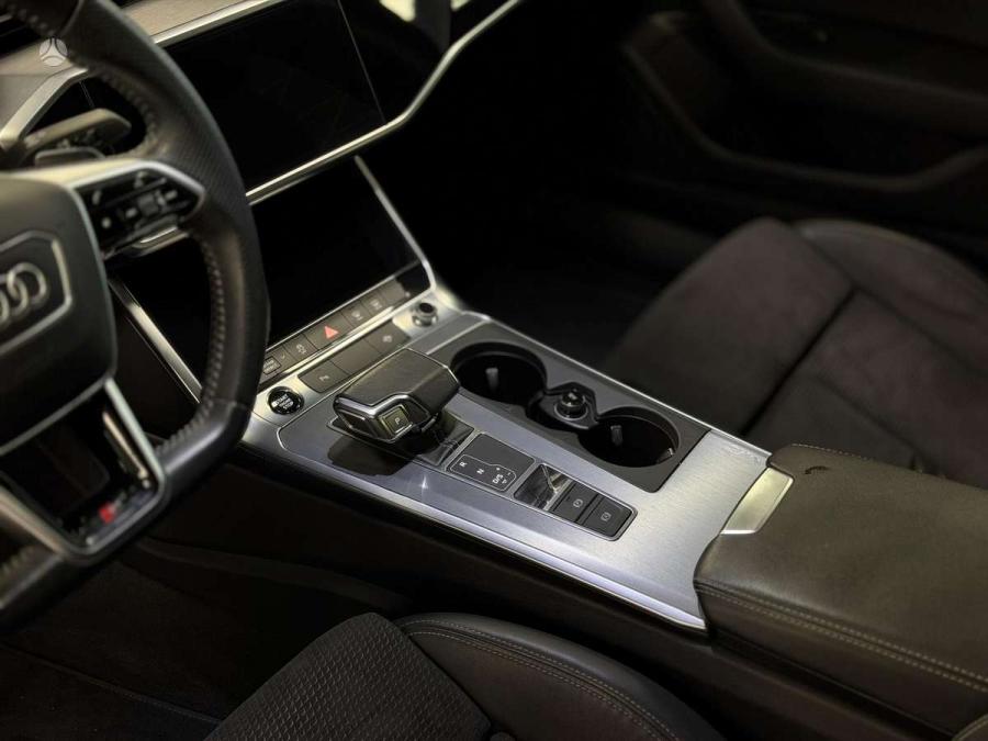 Black Audi A6 2020 in Klaipeda, with an engine capacity of 1.98 L and mileage of 74 thousand km for 36900 €, photo 20 on AUTOMOTO.COM.LV