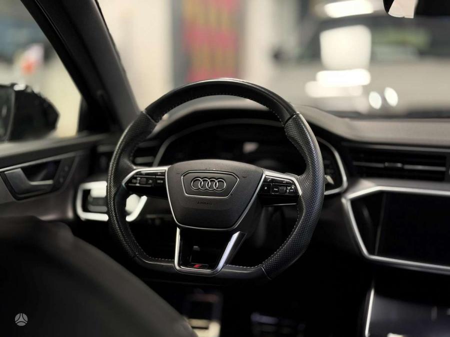 Black Audi A6 2020 in Klaipeda, with an engine capacity of 1.98 L and mileage of 74 thousand km for 36900 €, photo 21 on AUTOMOTO.COM.LV