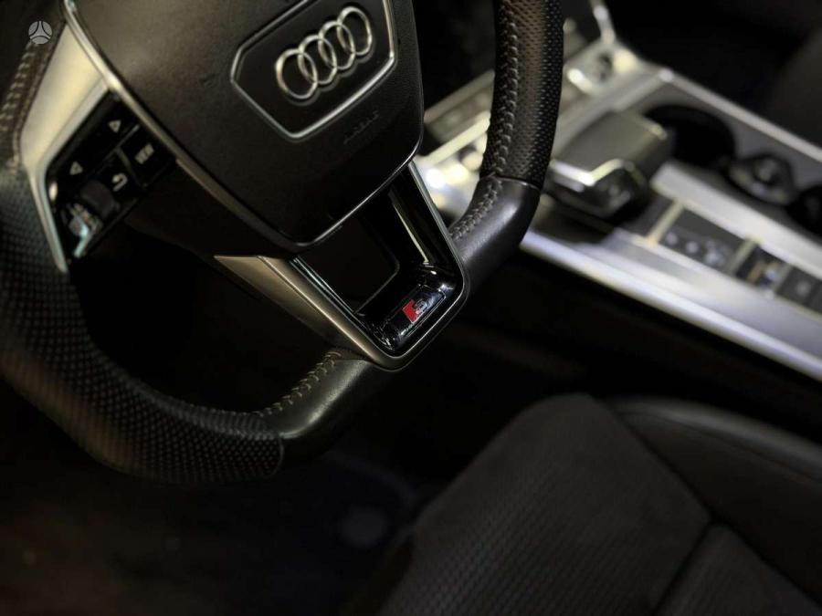 Black Audi A6 2020 in Klaipeda, with an engine capacity of 1.98 L and mileage of 74 thousand km for 36900 €, photo 22 on AUTOMOTO.COM.LV