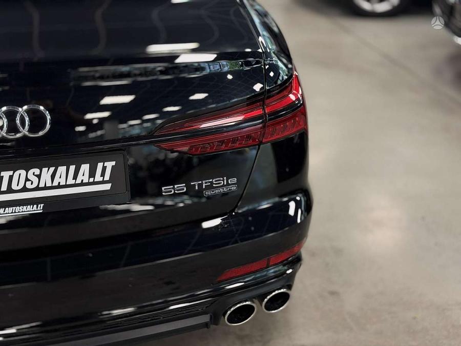 Black Audi A6 2020 in Klaipeda, with an engine capacity of 1.98 L and mileage of 74 thousand km for 36900 €, photo 24 on AUTOMOTO.COM.LV