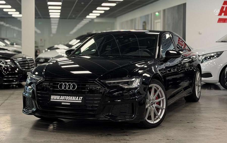 Black Audi A6 2020 in Klaipeda, with an engine capacity of 1.98 L and mileage of 74 thousand km for 36900 €, photo 27 on AUTOMOTO.COM.LV