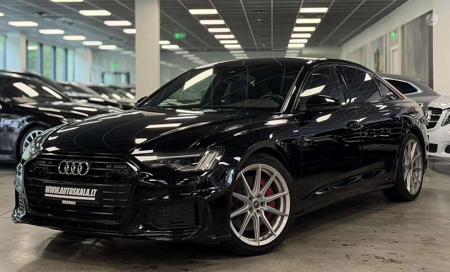 Black Audi A6 2020 in Klaipeda, with an engine capacity of 1.98 L and mileage of 74 thousand km for 36900 €, photo 29 on AUTOMOTO.COM.LV