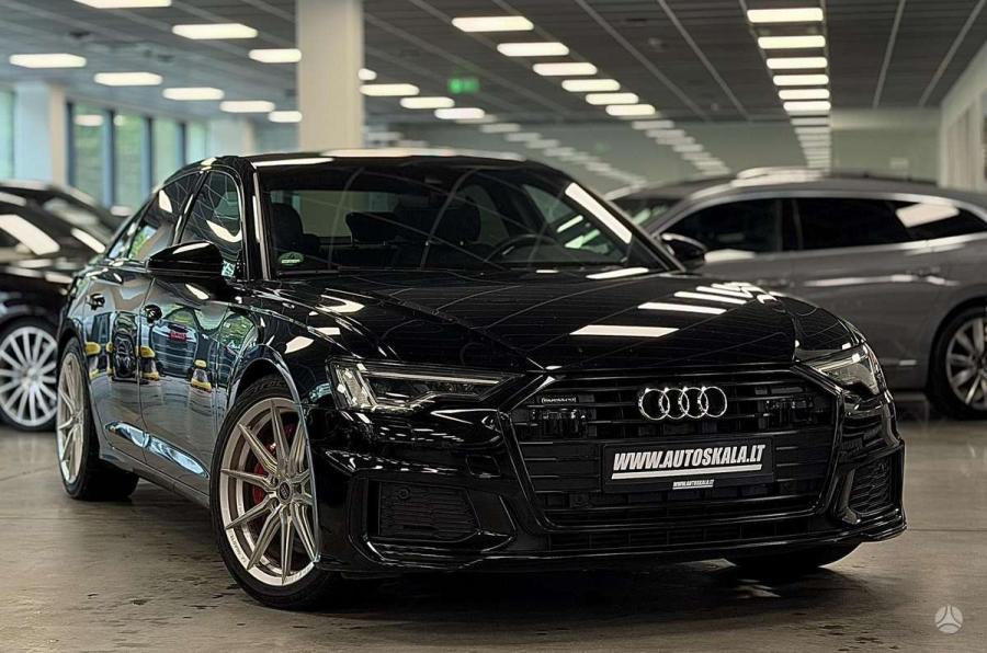 Black Audi A6 2020 in Klaipeda, with an engine capacity of 1.98 L and mileage of 74 thousand km for 36900 €, photo 31 on AUTOMOTO.COM.LV