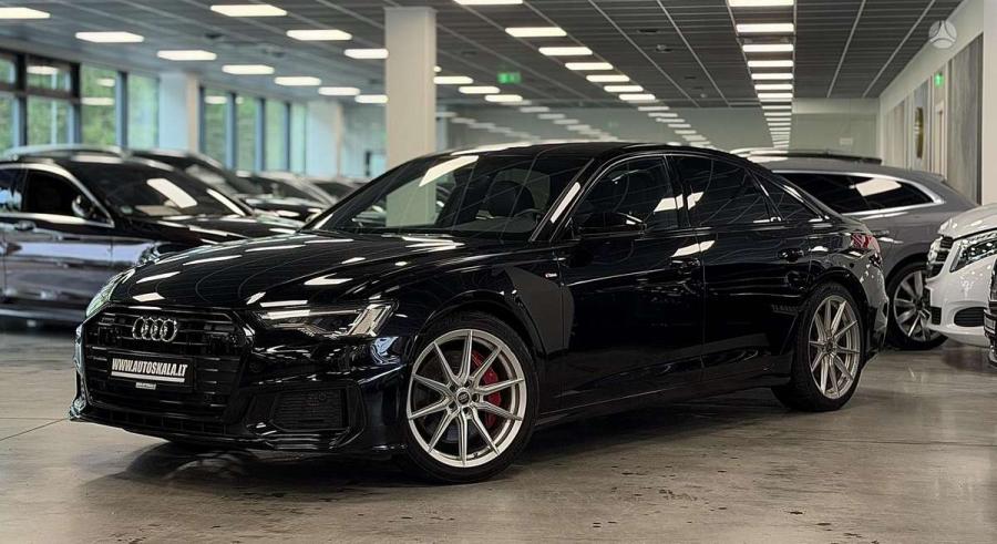 Black Audi A6 2020 in Klaipeda, with an engine capacity of 1.98 L and mileage of 74 thousand km for 36900 €, photo 34 on AUTOMOTO.COM.LV