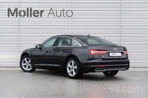 Black Audi A6 2021 in Riga, with an engine capacity of 2.00 L and mileage of 128 thousand km for 29490 €, photo 3 on AUTOMOTO.COM.LV
