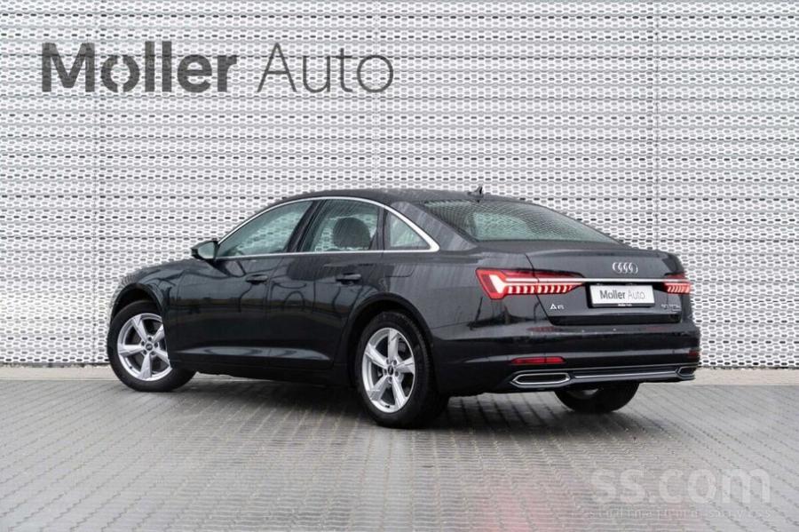 Black Audi A6 2021 in Riga, with an engine capacity of 2.00 L and mileage of 128 thousand km for 29490 €, photo 3 on AUTOMOTO.COM.LV