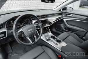 Black Audi A6 2021 in Riga, with an engine capacity of 2.00 L and mileage of 128 thousand km for 29490 €, photo 7 on AUTOMOTO.COM.LV