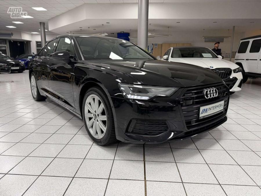 Black Audi A6 2021 in Kaunas, with an engine capacity of 2.00 L and mileage of 79 thousand km for 32597 €, photo 3 on AUTOMOTO.COM.LV