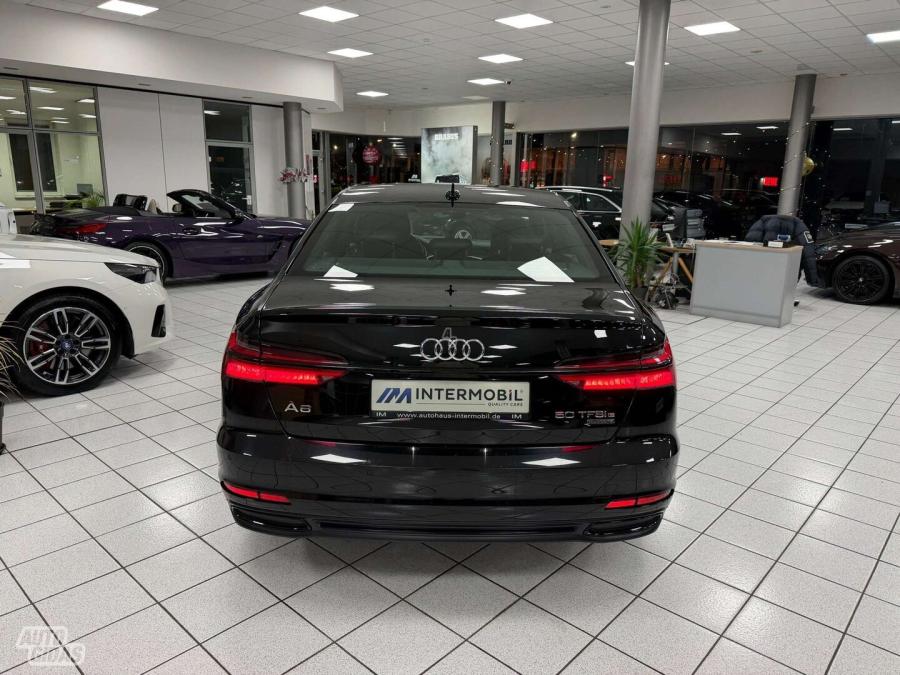 Black Audi A6 2021 in Kaunas, with an engine capacity of 2.00 L and mileage of 79 thousand km for 32597 €, photo 5 on AUTOMOTO.COM.LV