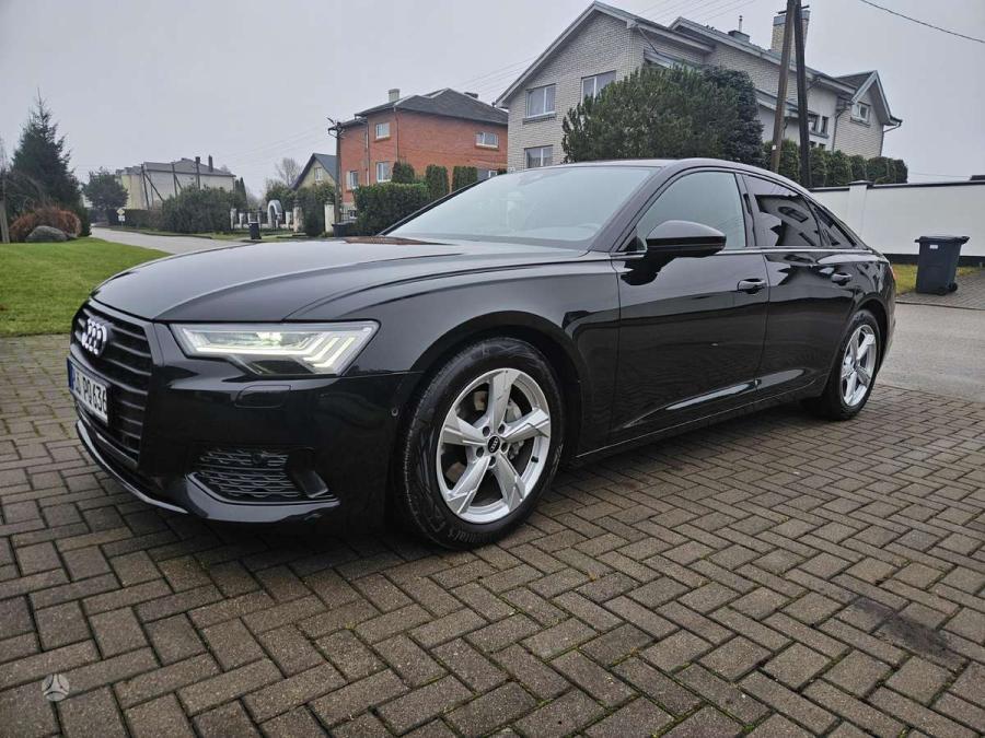 Black Audi A6 2021 in Radviliskis, with an engine capacity of 1.97 L and mileage of 188 thousand km for 25450 €, photo 3 on AUTOMOTO.COM.LV