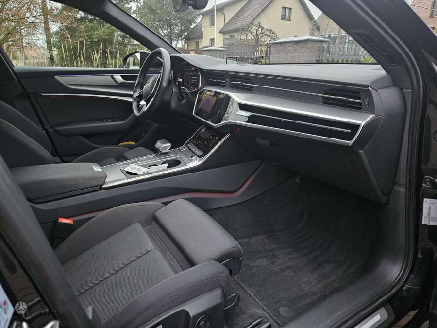 Black Audi A6 2021 in Radviliskis, with an engine capacity of 1.97 L and mileage of 188 thousand km for 25450 €, photo 13 on AUTOMOTO.COM.LV