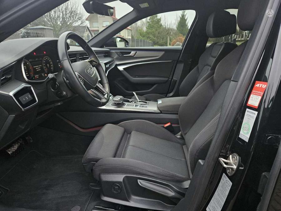 Black Audi A6 2021 in Radviliskis, with an engine capacity of 1.97 L and mileage of 188 thousand km for 25450 €, photo 20 on AUTOMOTO.COM.LV