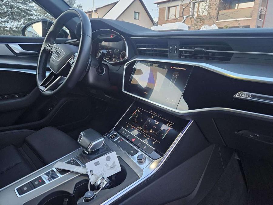 Black Audi A6 2021 in Radviliskis, with an engine capacity of 1.97 L and mileage of 188 thousand km for 25200 €, photo 12 on AUTOMOTO.COM.LV