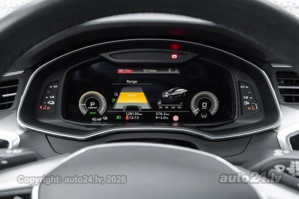 Black Audi A6 2021 in Riga, with an engine capacity of 2.00 L and mileage of 128 thousand km for 30221 €, photo 12 on AUTOMOTO.COM.LV