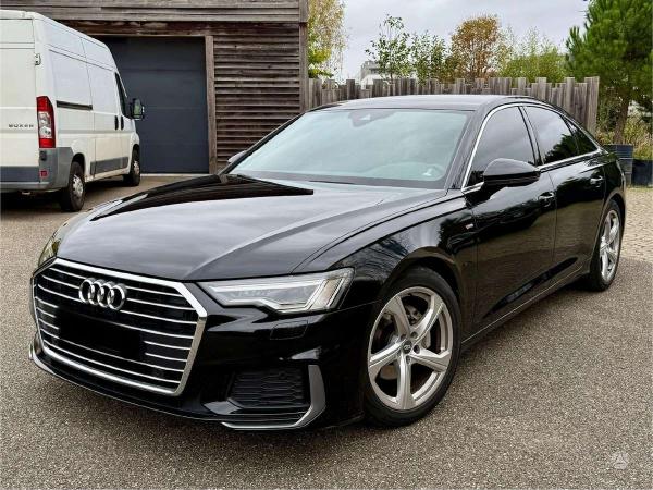 Black Audi A6 2021 in Taurage, with an engine capacity of 1.97 L and mileage of 205 thousand km for 23700 €, photo 1 on AUTOMOTO.COM.LV