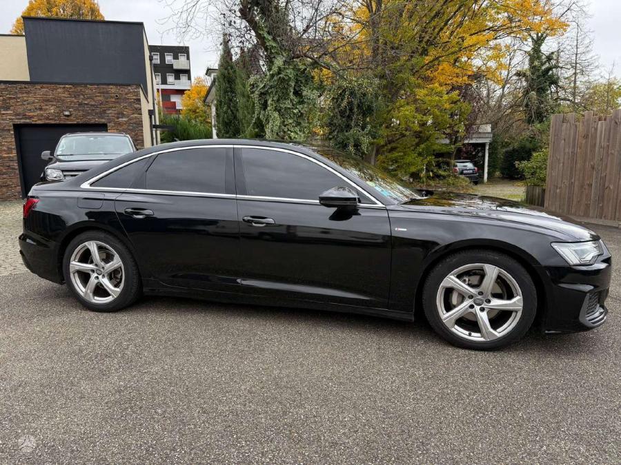 Black Audi A6 2021 in Taurage, with an engine capacity of 1.97 L and mileage of 205 thousand km for 23700 €, photo 12 on AUTOMOTO.COM.LV