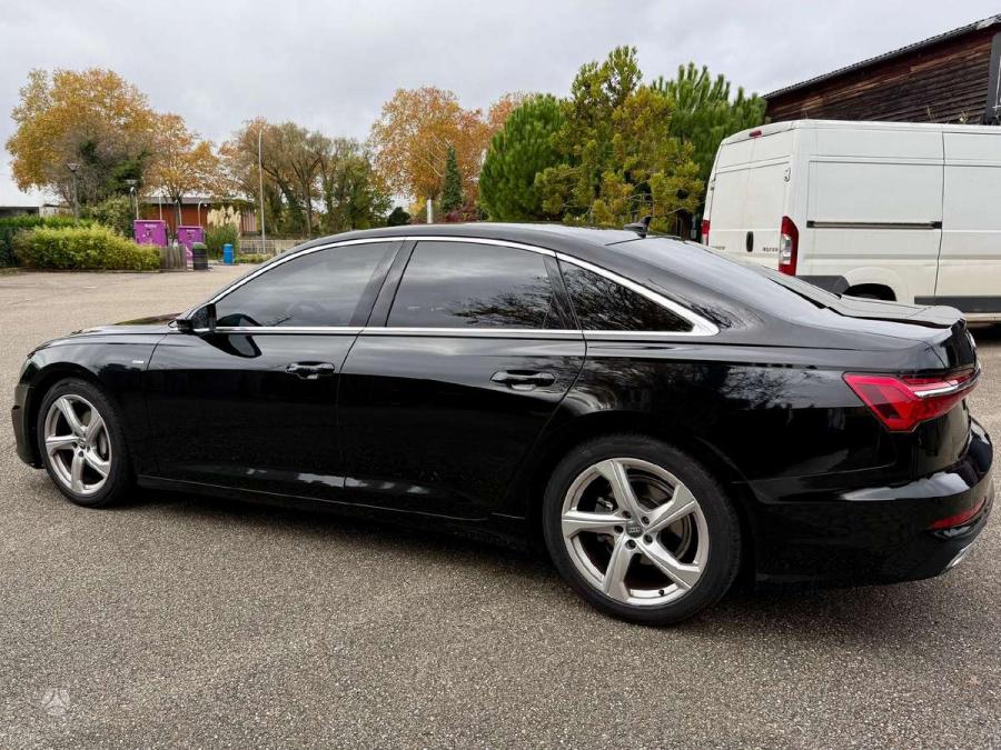 Black Audi A6 2021 in Taurage, with an engine capacity of 1.97 L and mileage of 205 thousand km for 23700 €, photo 13 on AUTOMOTO.COM.LV